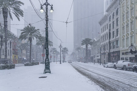 New Orleans Snow Day | The Heart of Louisiana