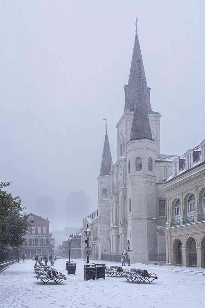 New Orleans Snow Day | The Heart of Louisiana