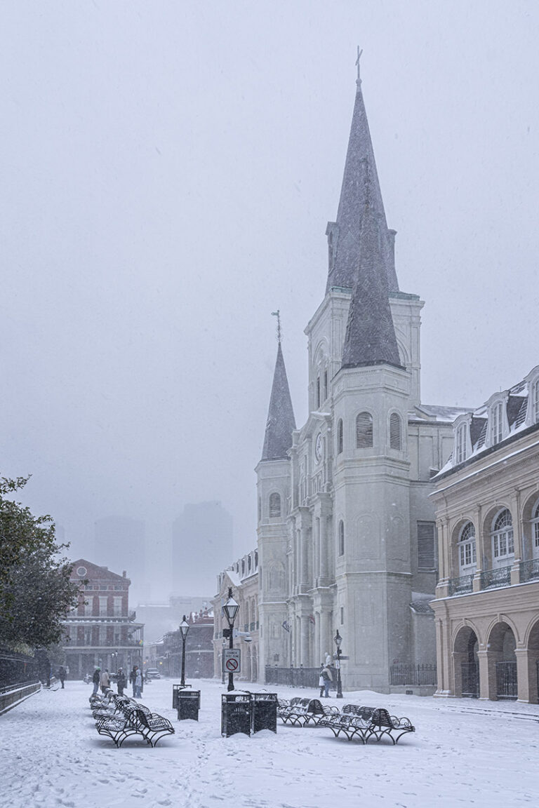 New Orleans Snow Day | The Heart of Louisiana