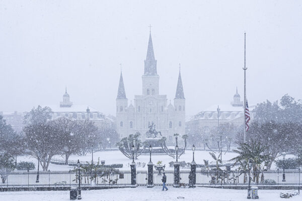 New Orleans Snow Day | The Heart of Louisiana