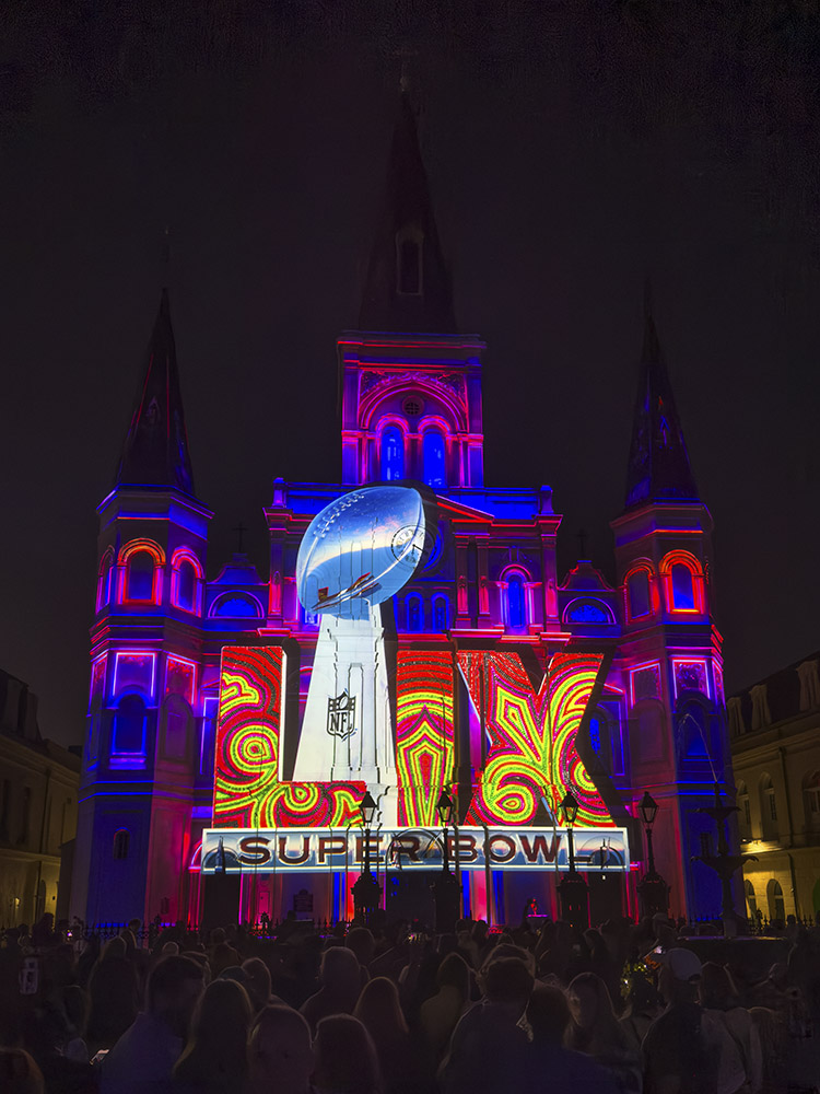St. Louis Cathedral Light Show | The Heart of Louisiana