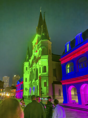 St. Louis Cathedral Light Show | The Heart of Louisiana