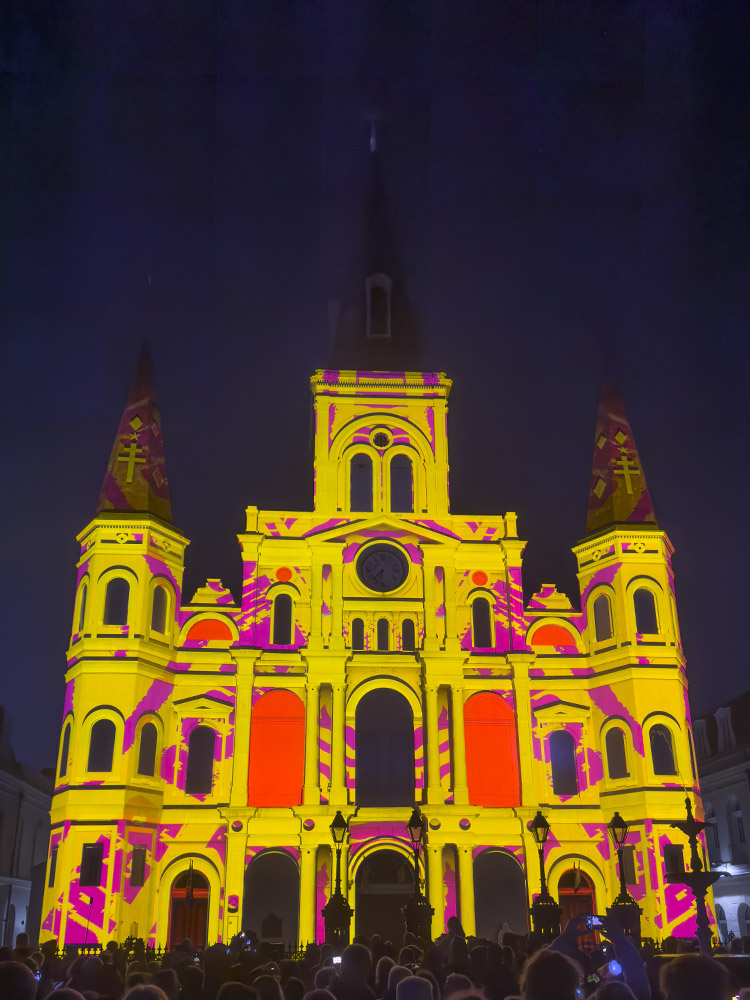 St. Louis Cathedral Light Show | The Heart of Louisiana